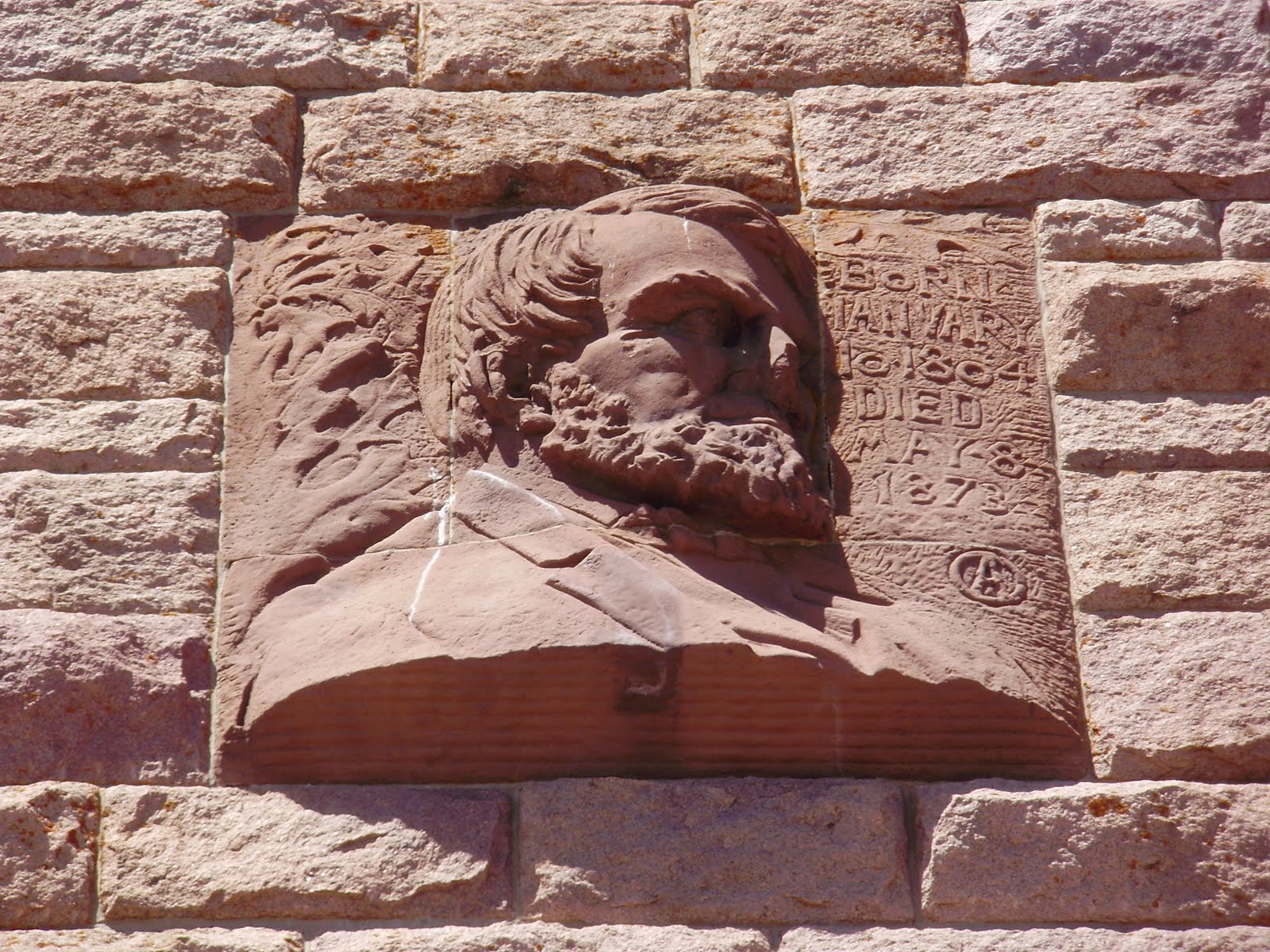 Life at 55 mph: Ames Brothers Pyramid in Buford, Wyoming. The 60 foot ...