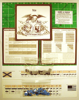 Map and Counters: RGA, LEE VS. MEADE (1974)