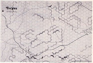 Map and Counters: GDW, TORGAU (1974)