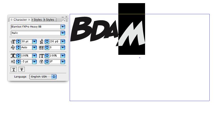 Jim Campbell's Comic Book Lettering Blog: Lettering In Adobe ...