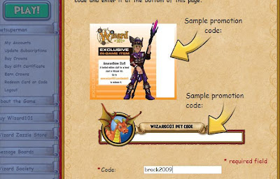 Valerian's School for Wayward Wizards: New Pet Code for Wizard101