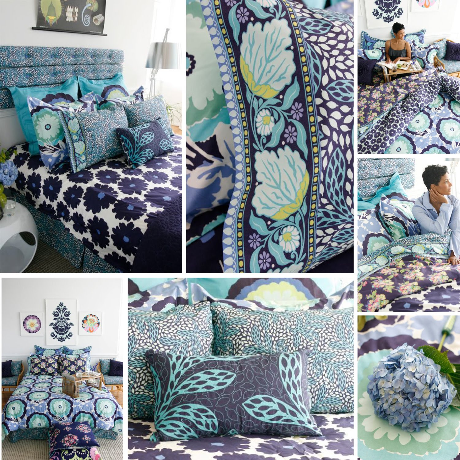 pretty + joy: Amy Butler Bedding