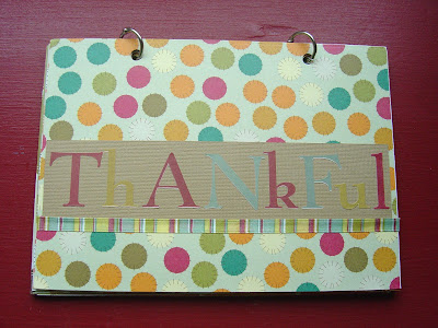 Craft Addictions: Thankful Journal