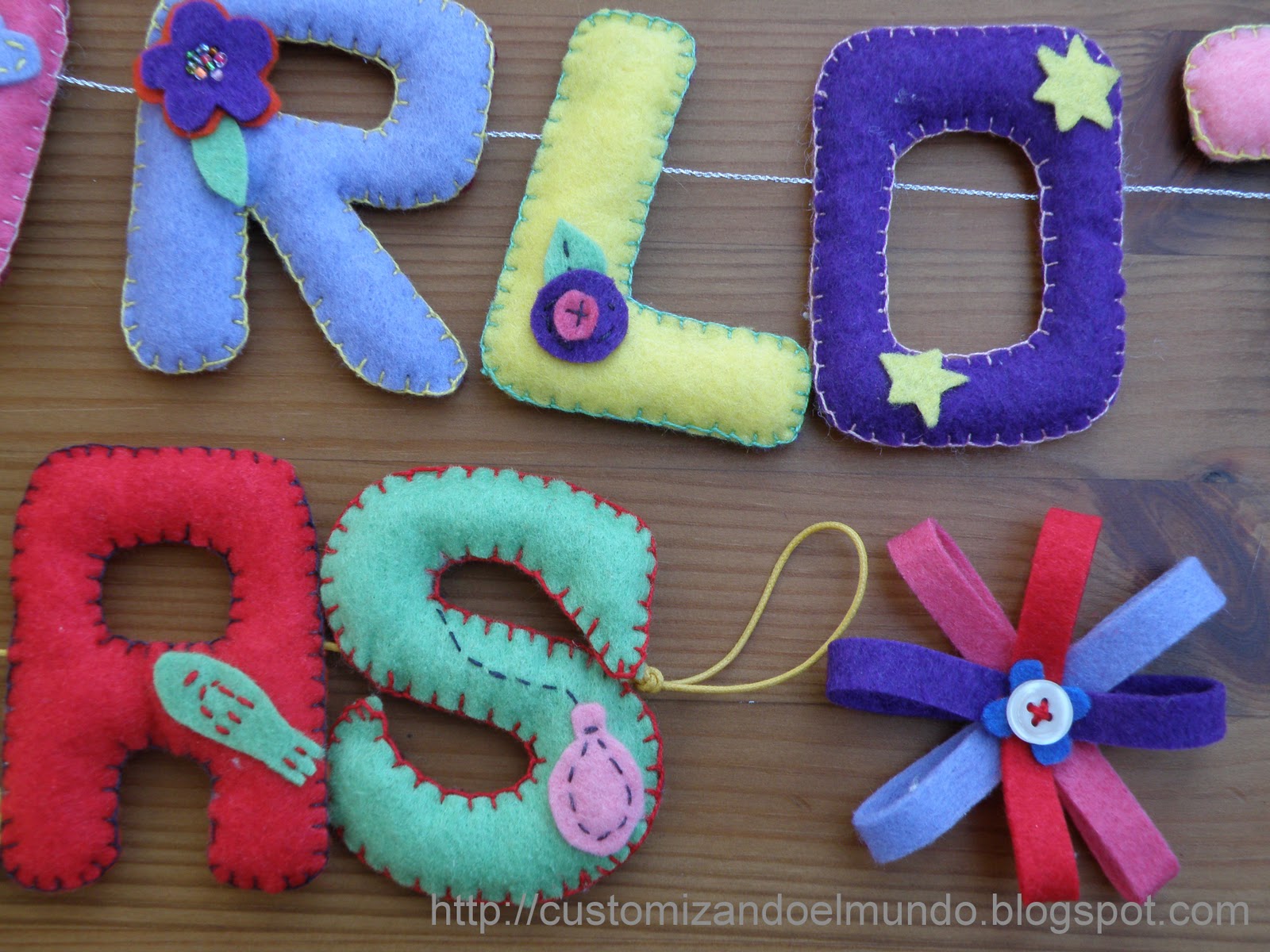 Customizando el mundo: Letras para Dani