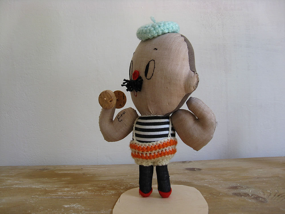 dolis y dolos * one-of-a-kind handcrafted dolls: No. 49 Dolo Strong man ...