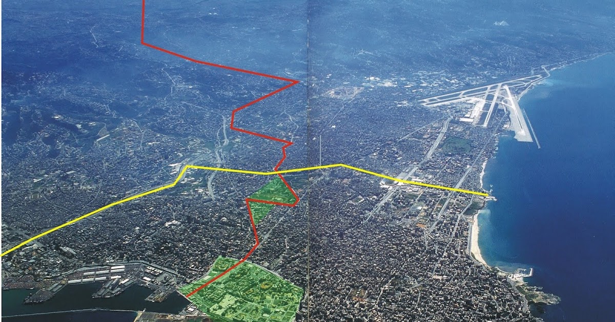 mapping Beirut: The Demarcation Line 1975-1990