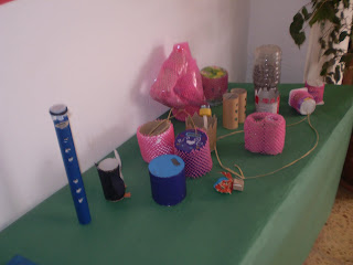 Junk Modelling for kids: Instruments in the Junk Modelling Workshop