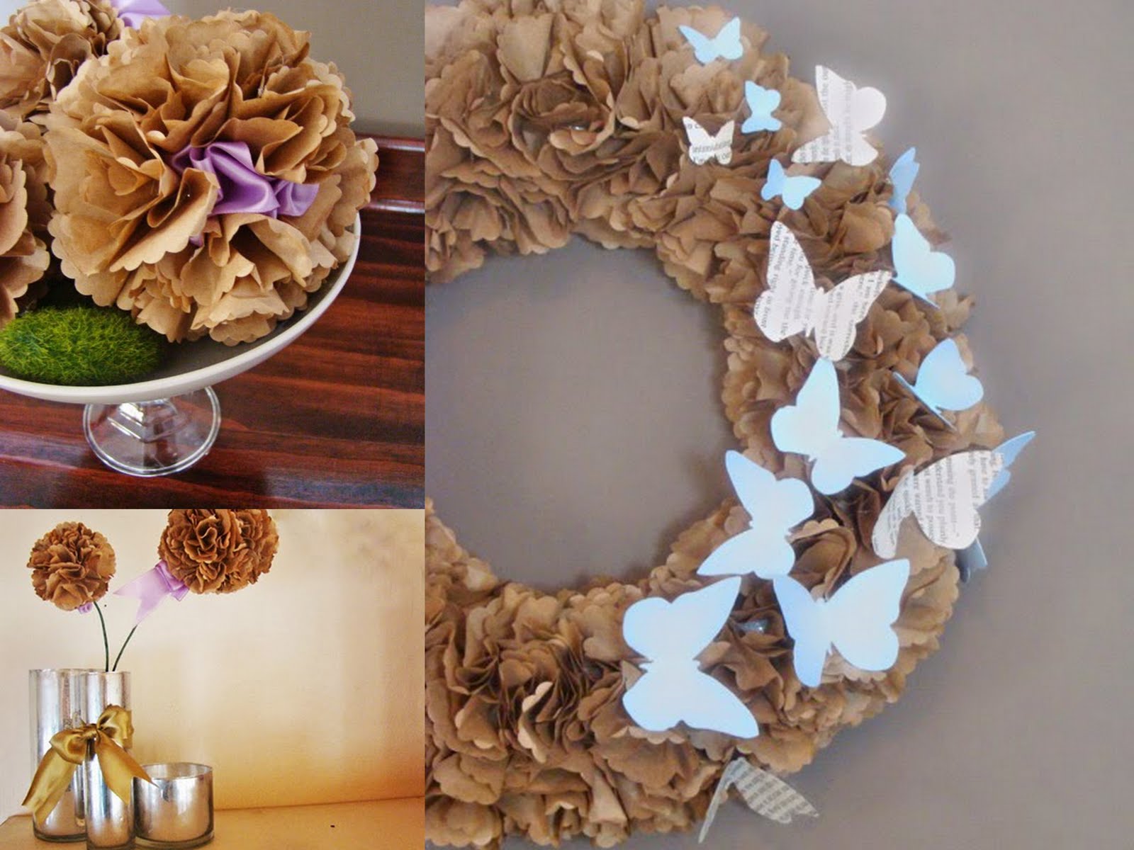 Tuesday Tip/Tutorial - Paper Bag Flower Fabulousness - Revel and Glitter