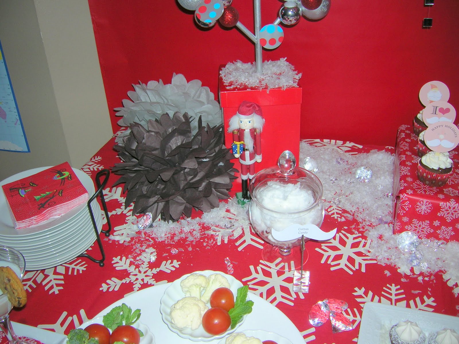 Fiesta Friday/Real Party - Santa's Mustache Bash - Revel and Glitter