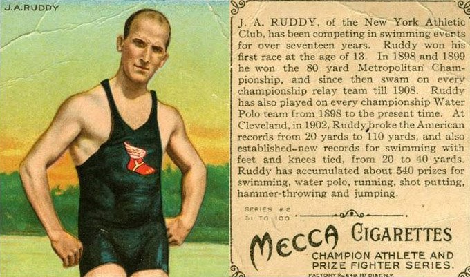 Water Polo legends: 1910’s: The legendary Joe Ruddy