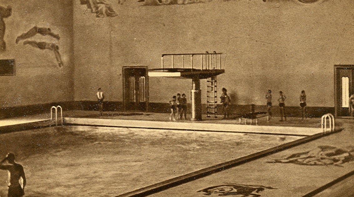 Water Polo legends: 1930's: The indoor pool of Foro Italico, Rome