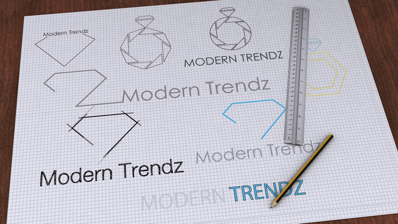 GRAPHIC DESIGNER/ILLUSTRATION: Business Presentation for Modern Trendz Inc.