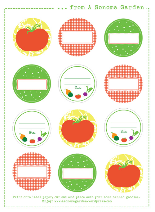 Share Alike Cooking: Print Darling Canning Labels (for FREE)