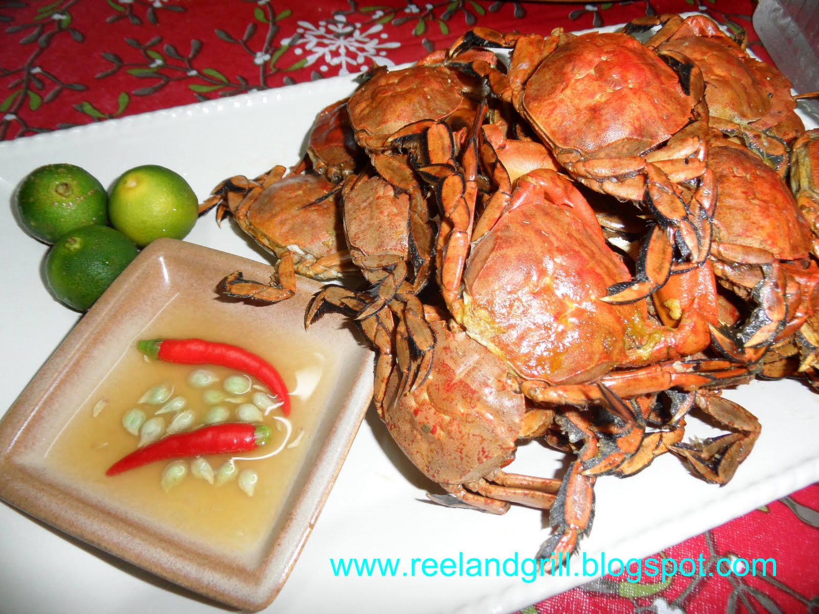 Reel and Grill: Steamed Talangka (Steamed Shore Crabs or River Crabs)