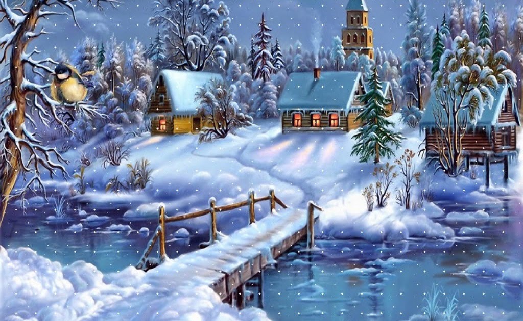 Pozadine za desktop - Priroda: Zimska zemlja snova