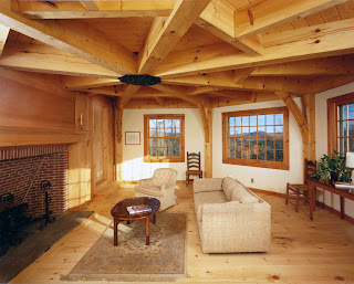 Beautiful Heavy Timber Construction by Vermont Timber Works.: Pine ...