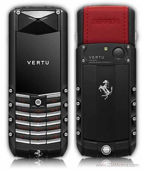 Funtrublog: Vertu Presents Ferrari GT Luxury Mobile Phone