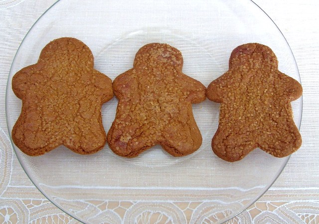 Sage Trifle: Ginger Man Cookies