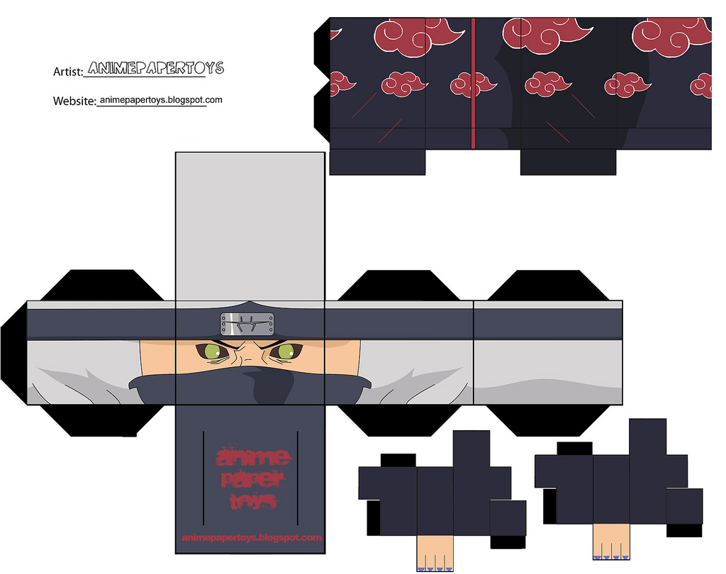 Cool Akatsuki Papercraft | Japan Media Online