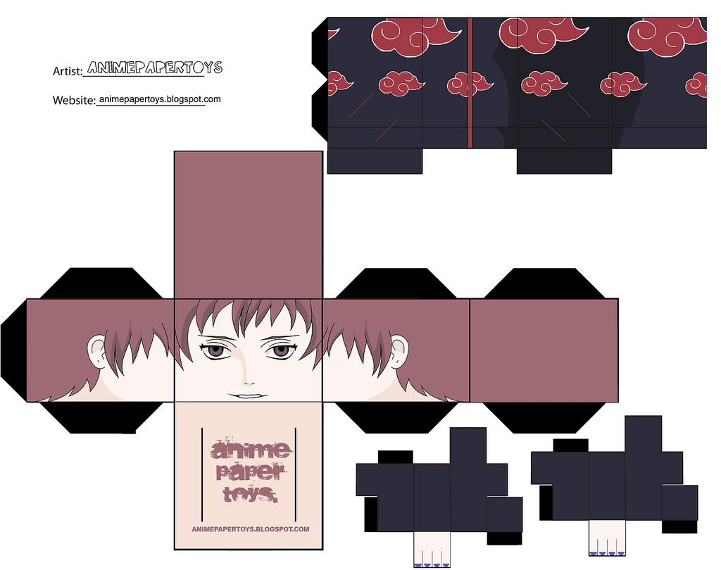 Cool Akatsuki Papercraft | Japan Media Online