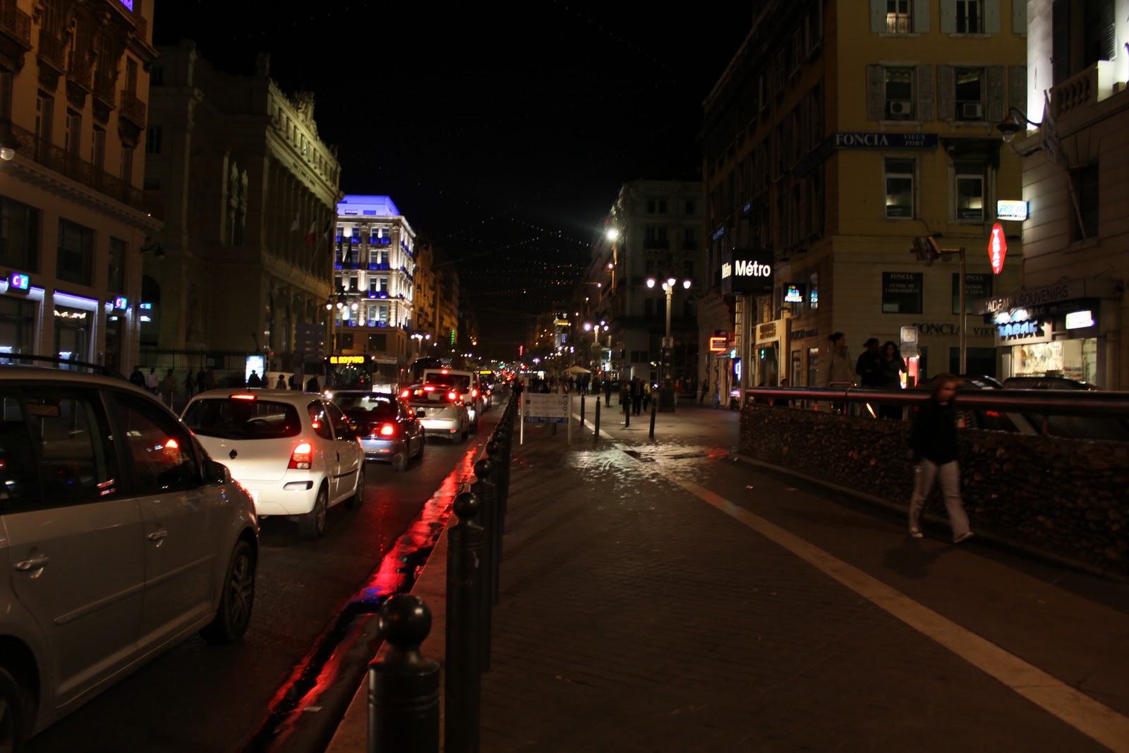 Marseille at night :) | 32 Days In France