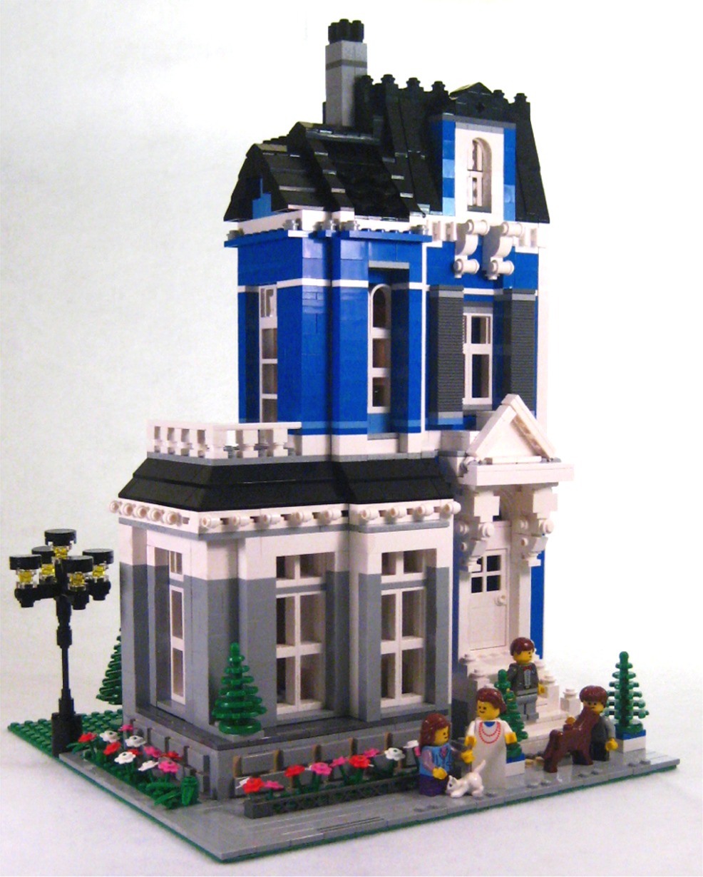 Single L.A. Dad: Photos: 20 Pictures of Lego Victorian Homes