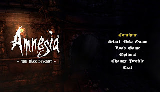 Haunted Summer Camp: Health system and Main Menu