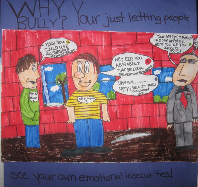 Rowe Junior High ART BLOG: Anti-Bullying Posters