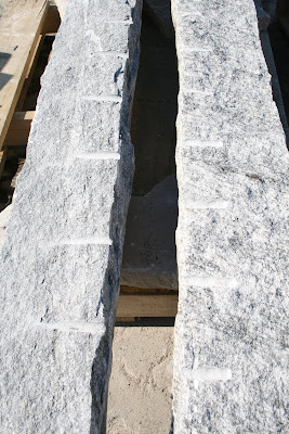 Camosse Masonry Supply: 8ft. Granite Posts
