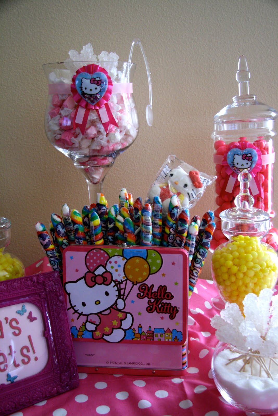 Sweet Sensations Candy Stations: Emma's Hello Kitty Birthday