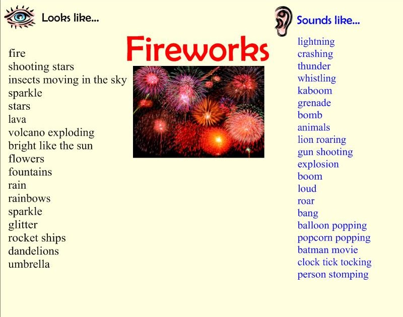 Room 8 Super Stars: Fireworks Writing!