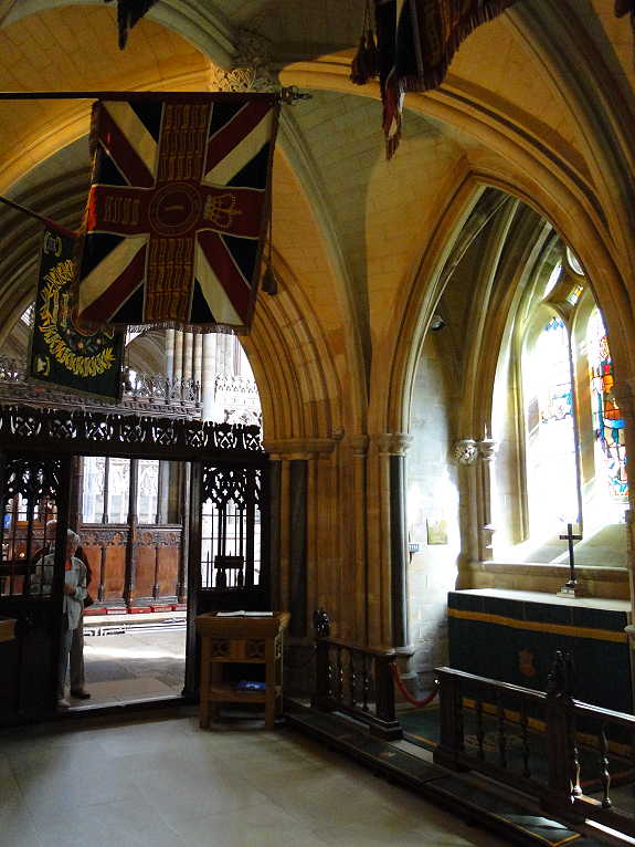 CJE in Exeter: Exeter Cathedral - St James Chapel
