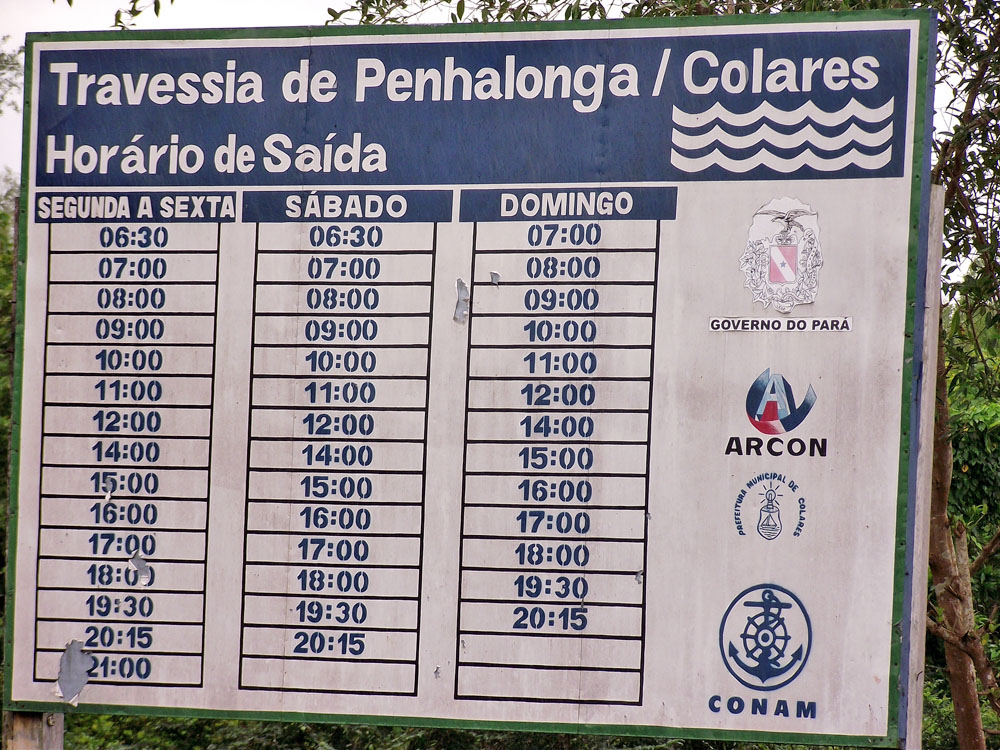 Com as Luzes Apagadas: Partida rumo à Colares - PA