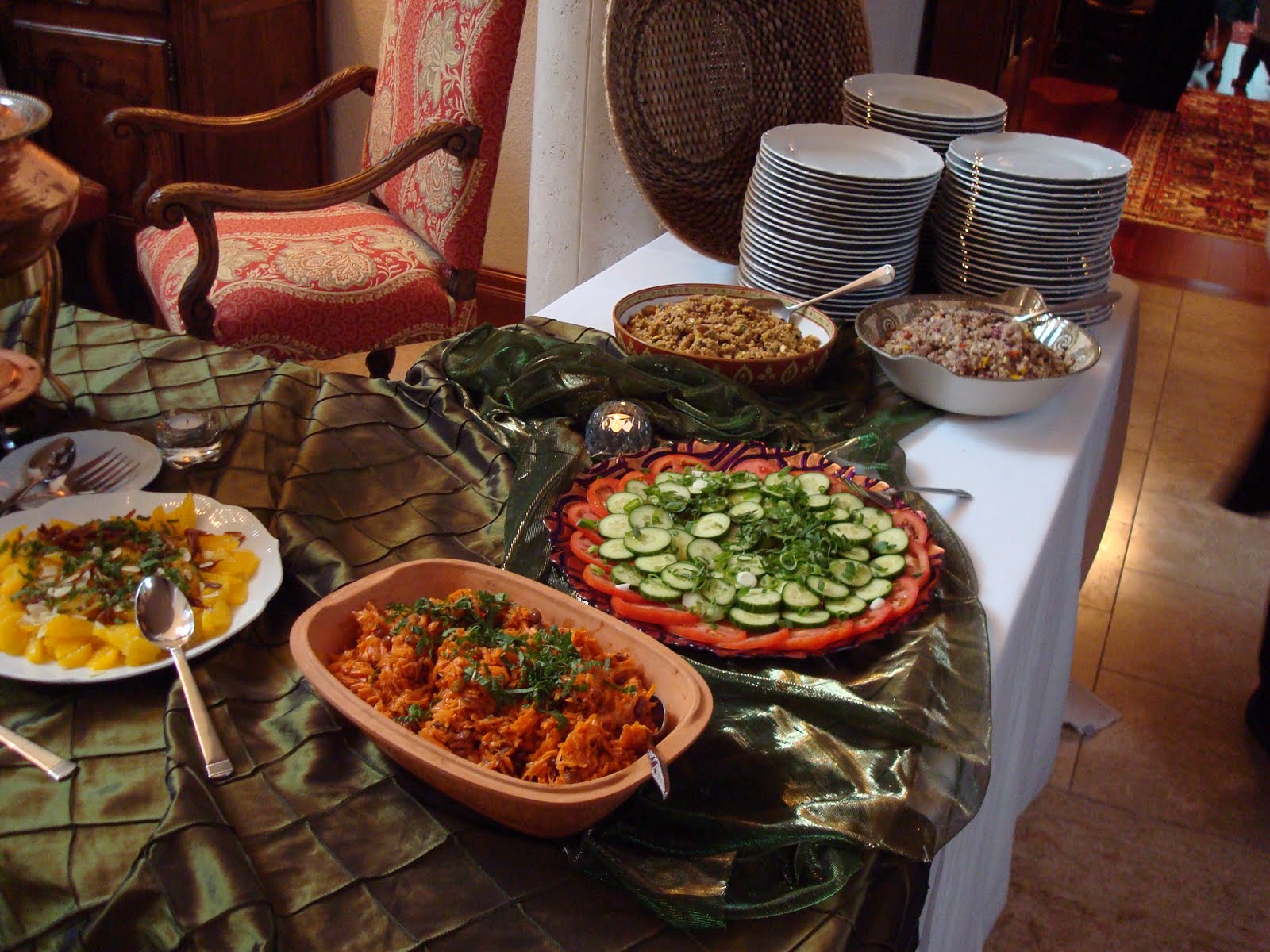 Events at Select Service: Moroccan themed buffet