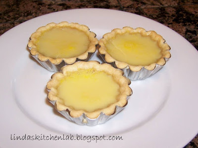 Linda's Kitchen Lab: Hong Kong Style Egg Tarts (Dan Tat)