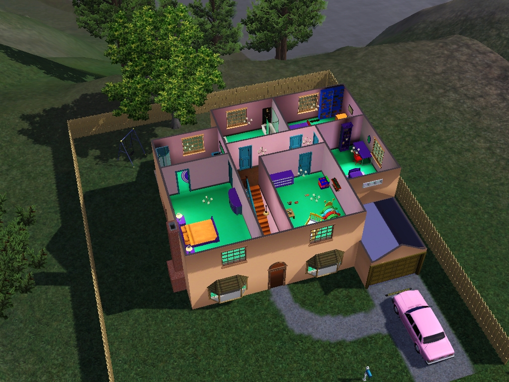 Création Sims 3: Simpson's house