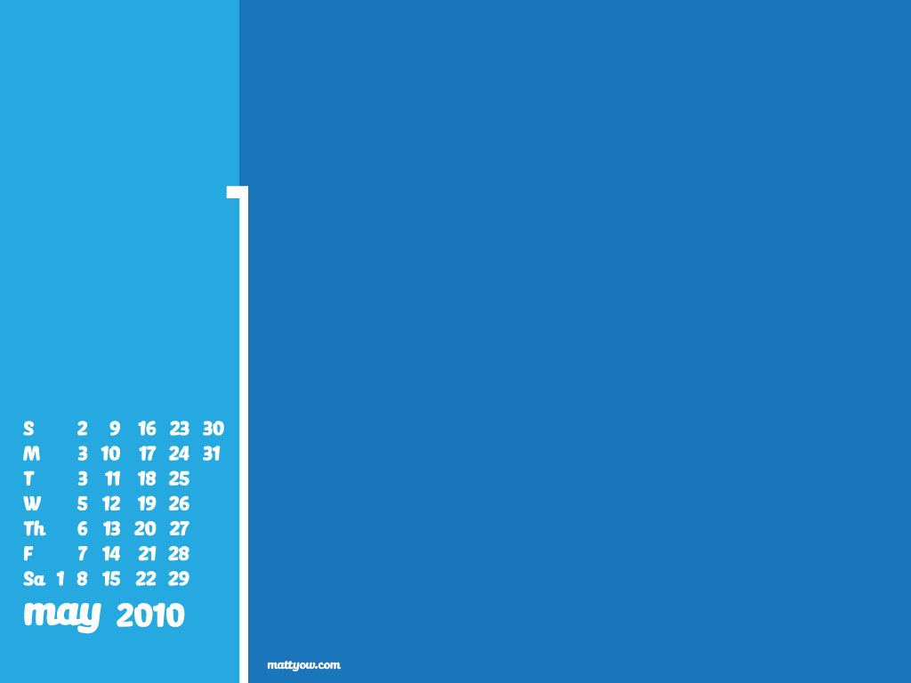 Matt Yow: May 2010 Desktop Wallpaper