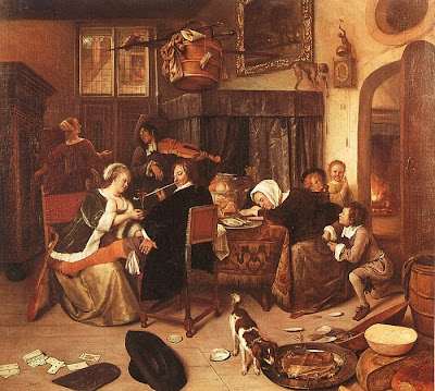 cultchas: Jan Steen: Master painter of fun and rowdy times