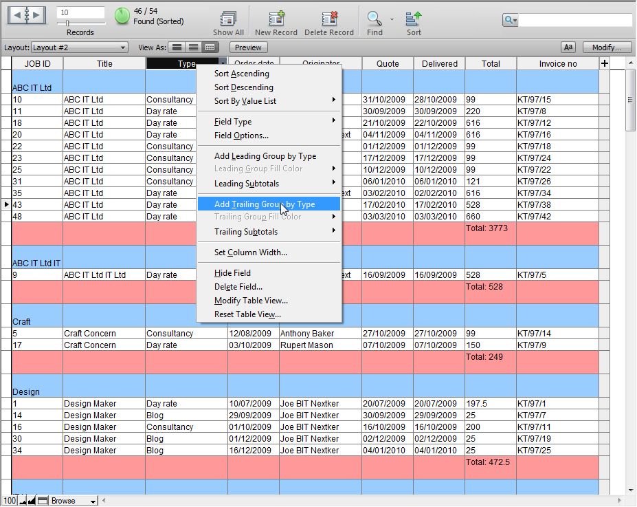 kelvyn.taylor: Review: Filemaker Pro 11