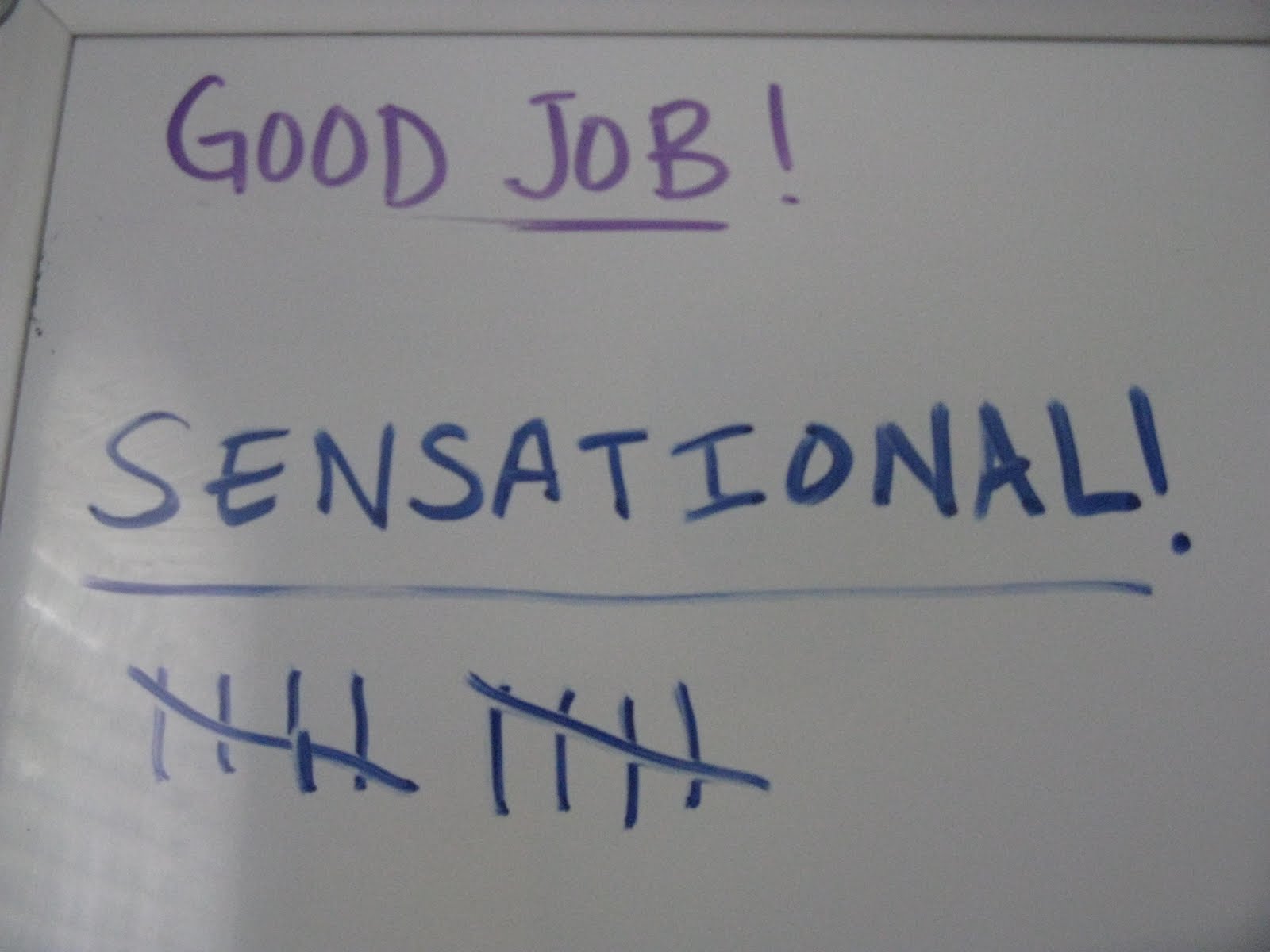 A Slice of Smith Life: 99 Ways to say "Very Good"