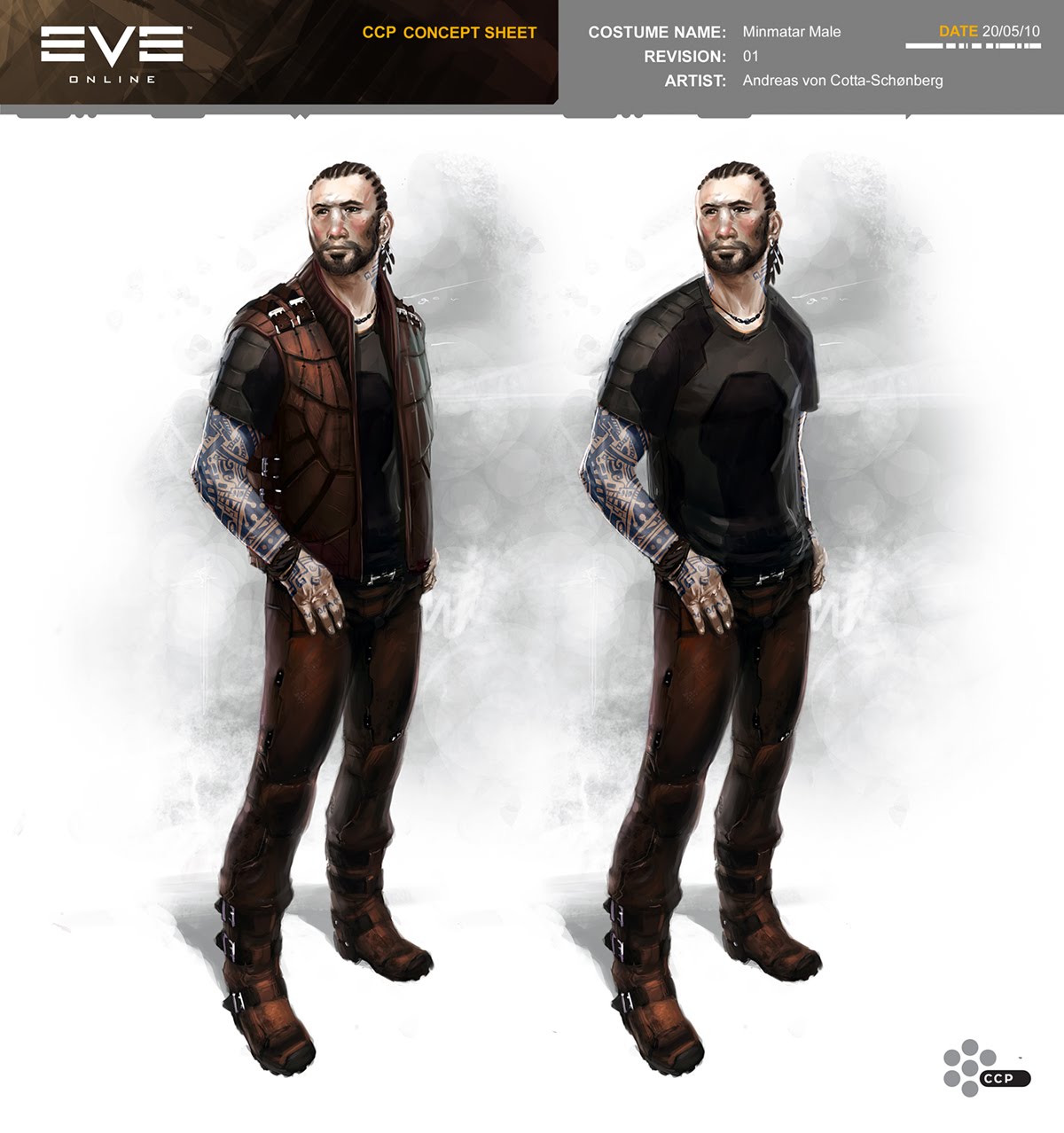 Artblog: EVE character dump
