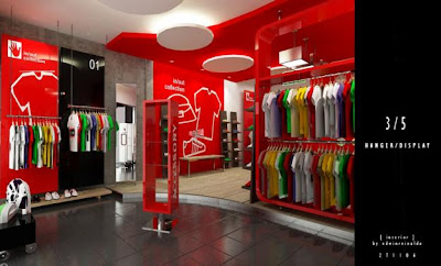 Share The Story -: Desain Ruangan Toko Distro Bandung Selalu Jadi Inspirasi