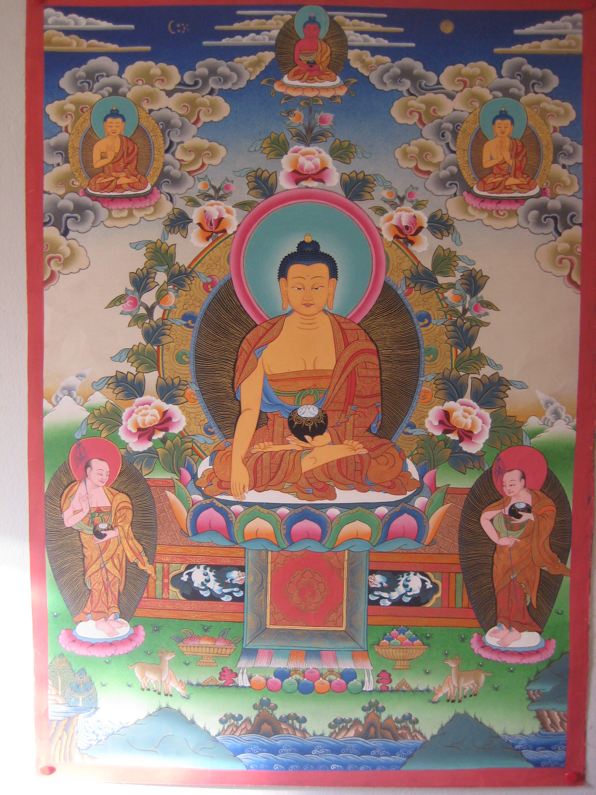 El Quetzal de las Indias: Thangka Buda Sakyamuni 1