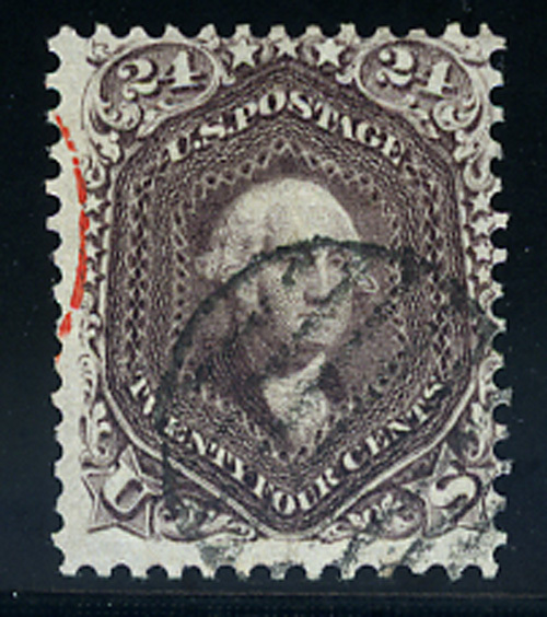 Stamps from the USA: 1850 - 1870