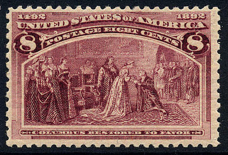 Stamps from the USA: 1892 - Columbus