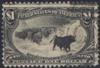 Stamps from the USA: 1900 - The West.