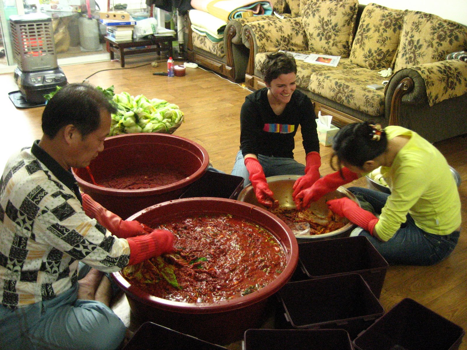 Land of the Morning Calm: making kimchi