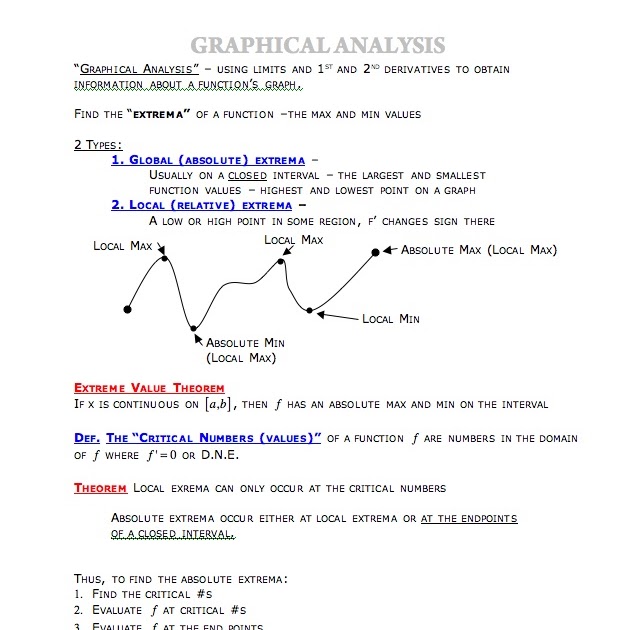 Definition of graphical analysis - mytecal