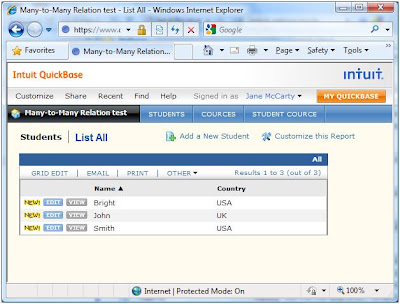 Web based database software at Work: QuickBase extensive approach to ...