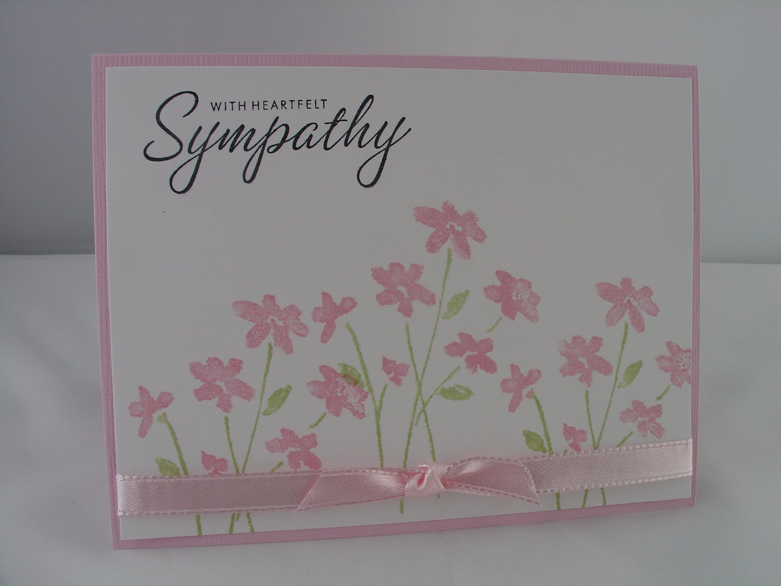 Mary's Craft Room: Sympathy Card for a Female